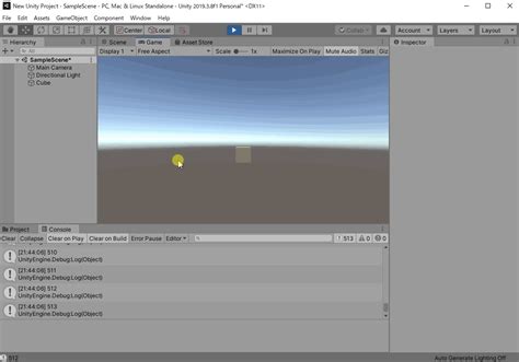 Unity Cプログラミング入門 キー入力を判定する Gsd Online 広島大学ゲーム制作同好会