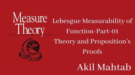 Measurability Of Function Royden Part YouTube