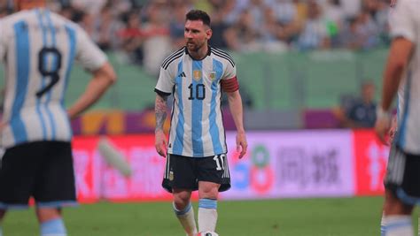 Se Cumplen 18 Años Del Debut De Lionel Messi En La Selección Argentina
