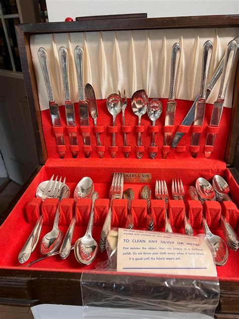 This Is An 70 Piece Set Of Silverplated Flatware Exquisite Pattern By