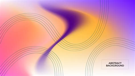 Abstract Background Elegant Gradient Mesh Smooth Liquid Colorful Design