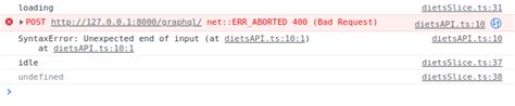 Bad Request Error 400 By Graphql Request · Issue 1195 · Django · Github