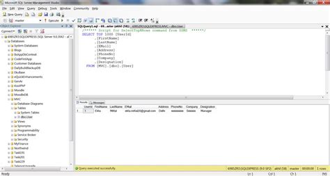 creating mvc application and perform crud operations using linq to sql