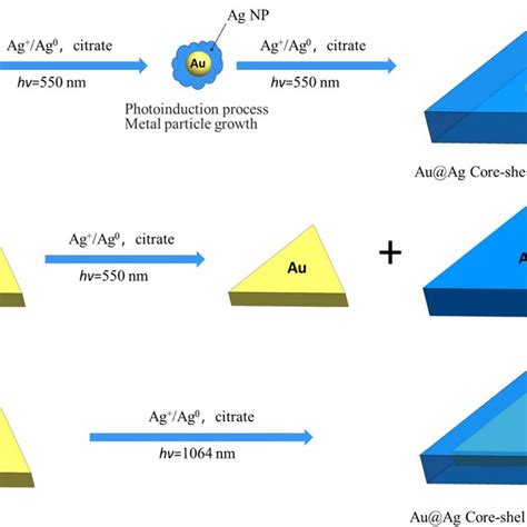 Growth Of Au Ag Core Shell Nanostructures [47] Download Scientific Diagram