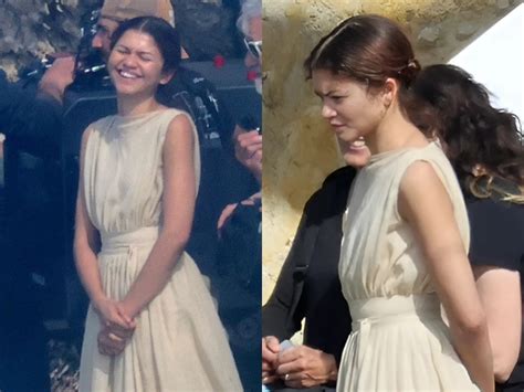 Zendayas First Look On The The Odyssey Set Features Bridal Style