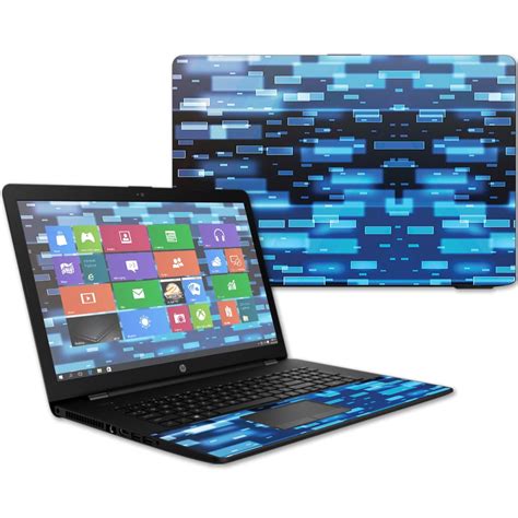 Skin Decal Wrap Compatible With Hp T Laptop Space Blocks Walmart Com