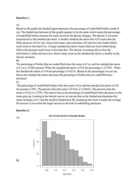 stats lab 2 stat lab 2 question 1 a based on the graphs the