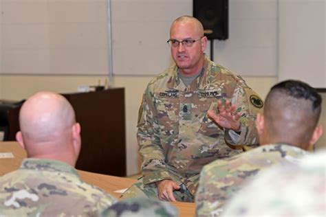 Dvids Images Usarc Csm Meets With 210th Rsg Soldiers Image 1 Of 5