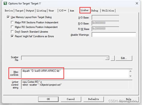 Keil5 报错：l6411eno Compatible Library Csdn博客