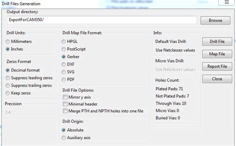 Kicad Pcbnew Plot Settings For Cam350 Imbveles