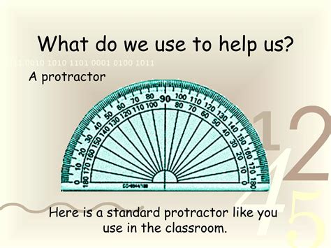 Using A Protractor PPT Physics Science