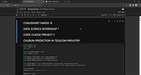 harsh chaudhary on linkedin hello datascience codeclause codeclause codeclause internship…