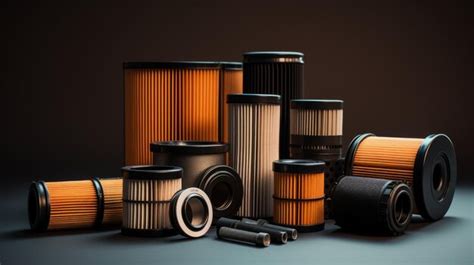 Premium Photo Exploring Automotive Filter Varieties