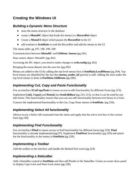 Creating The Window Ui Server Systems Itec 4770 Docsity