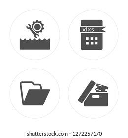 Xlsx Icon Set Images Stock Photos Vectors Shutterstock