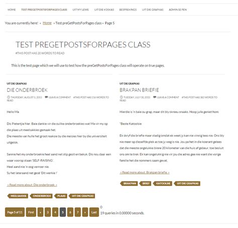 Php Wordpress Pregetposts In Place Of Queryposts On Pages Stack Overflow