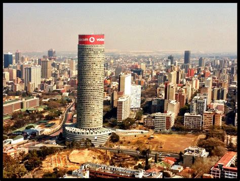 Vodacom Tower Johannesburg Johannesburg City Johannesburg Skyline