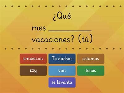 Presente simple Recursos didácticos