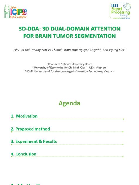Slide Do Et Al 3d Dda 3d Dual Domain Attention For Brain Tumor