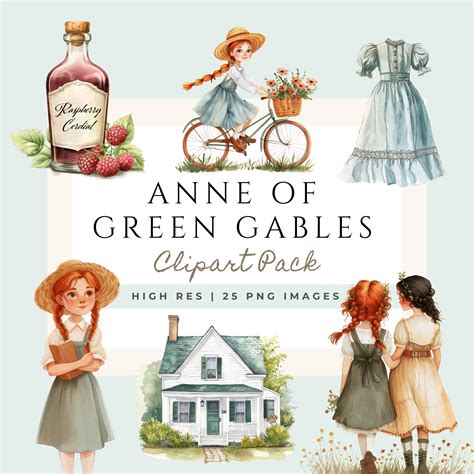 Anne Of Green Gables Png Clipart Room Décor Anne Shirley Clipart
