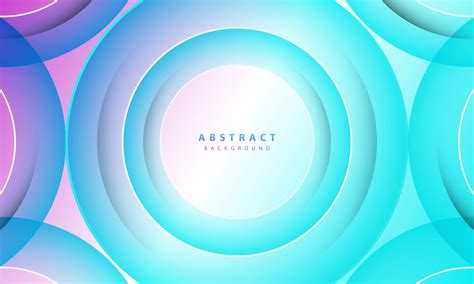 Gradient Background Abstract Circle Paper Cut Smooth Color Composition 2155433 Vector Art At