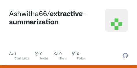 Github Ashwitha66extractive Summarization