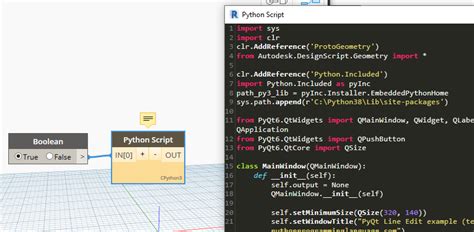 Python Pyqt5 Developers Dynamo