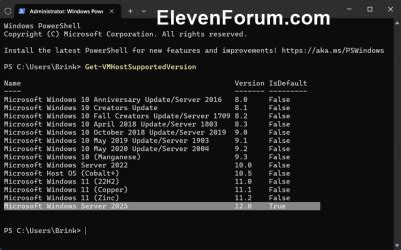 Upgrade Configuration Version For Hyper V Virtual Machine In Windows 11 Tutorial Windows 11 Forum