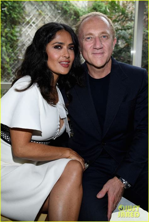 Salma Hayek Celebrates 15th Wedding Anniversary With Husband François