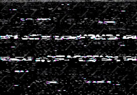 Premium Vector Vhs Video Screen With Glitch Effect Distortion