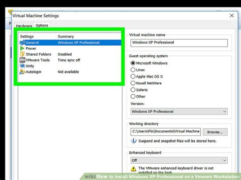 How To Install Windows Xp Professional On A Vmware Workstation