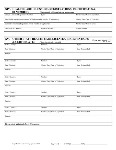 Credentialing Application Form ≡ Fill Out Printable Pdf Forms Online