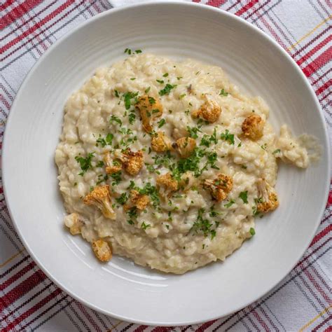 Creamy Roasted Cauliflower Risotto Cooking Gorgeous