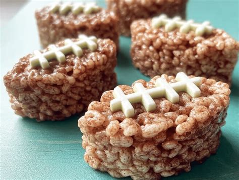 Football Rice Krispie Treats Recipe Score Big With This Fun And Easy Snack For Game Day