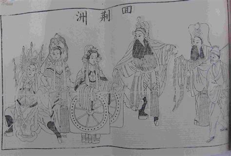 【图】⊙ ⊙山东潍坊杨家埠木版年画——清代版戏曲人物《回荆州》线版拍品信息网上拍卖拍卖图片拍卖网拍卖网站
