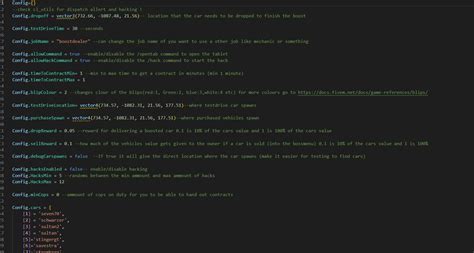 Qbcore Boosting Car Dealer FiveM Releases Cfx Re Community