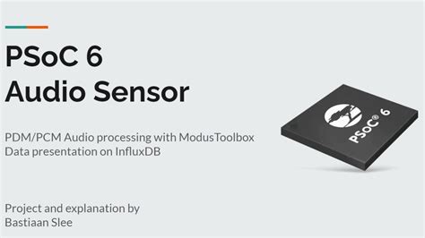 Psoc6 Audio Sensor Youtube