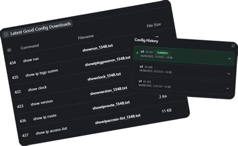 Rconfig Network Configuration Management
