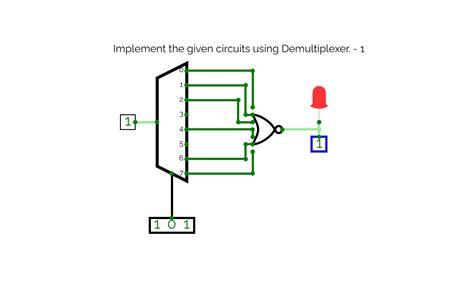 Circuitverse Implement The Given Circuits Using Demultiplexer 1
