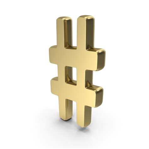 Sharp Music Symbol Gold Png Images And Psds For Download Pixelsquid S119977754