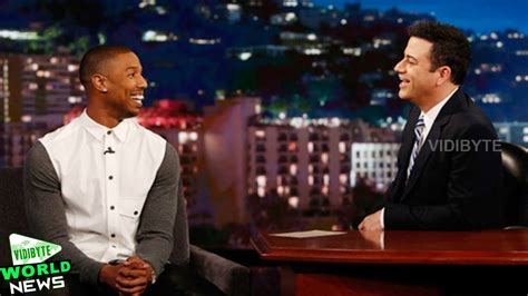 Michael B Jordan Disses Jimmy Kimmel Youtube