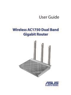 Wireless AC Dual Band Gigabit Router Asus Wireless Ac Dual Band Gigabit Router Asus