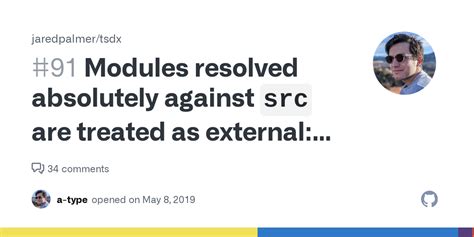 Modules Resolved Absolutely Against `src` Are Treated As External Support Ts Paths Aliases