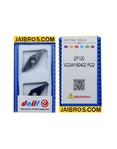 Doilf Pcd Insert Vcgw1604020408 Pack Of 2 Jaibros