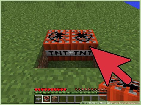 How To Make A Simple Trap In Minecraft Steps With Pictures