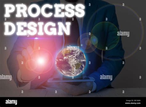 Writing Note Showing Process Design Business Concept For Process Of Originating And Developing