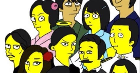 각시탈 심슨버전 정교한 캐릭터 묘사 누가 누굴까요