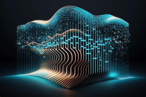 Premium Photo Quantum Computer Database Concept Central Computer Processors Futuristic