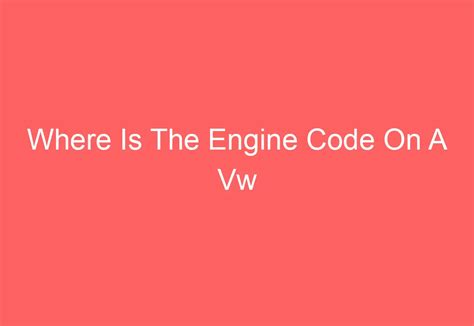 How To Fix Po Engine Code Unraveled AutomotiveGlory