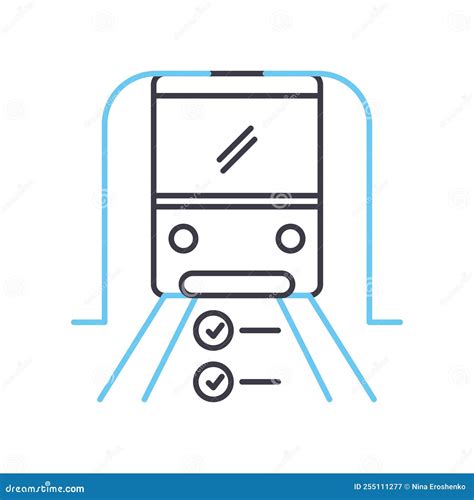 Guidelines Line Icons Signs Vector Set Linear Concept Outline Illustration Cartoondealer